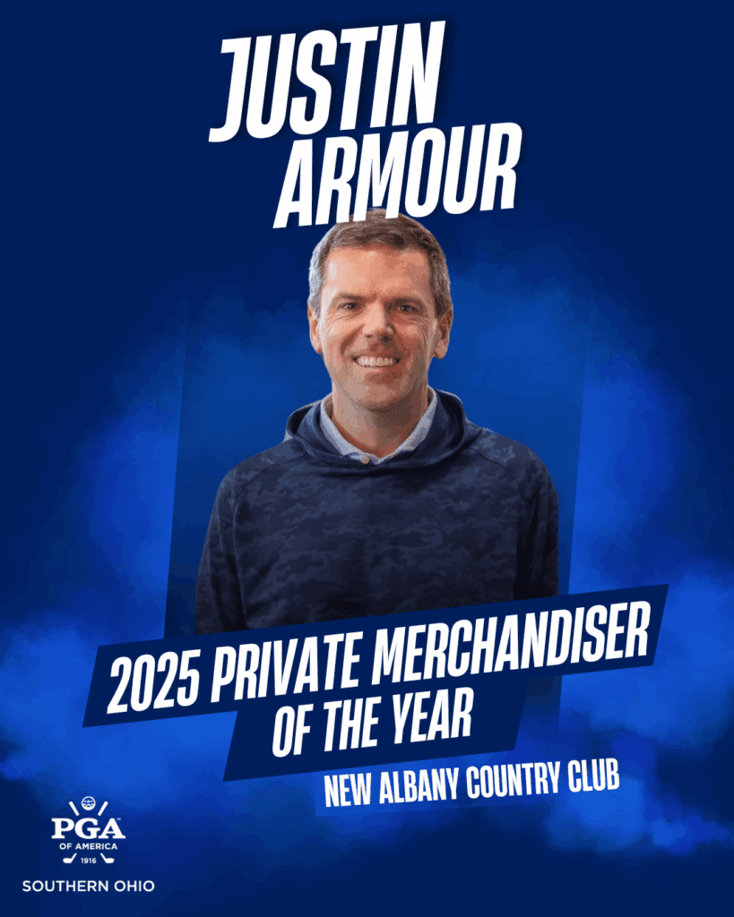 2025 SOPGA Awards Spotlight: Justin Armour, PGA | Southern Ohio PGA
